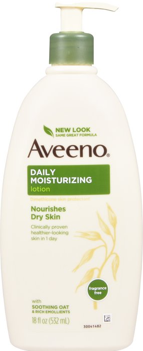 Case Of 12-Aveeno Daily Moisturizing Lotion Pump 18oz By J&J Consumer