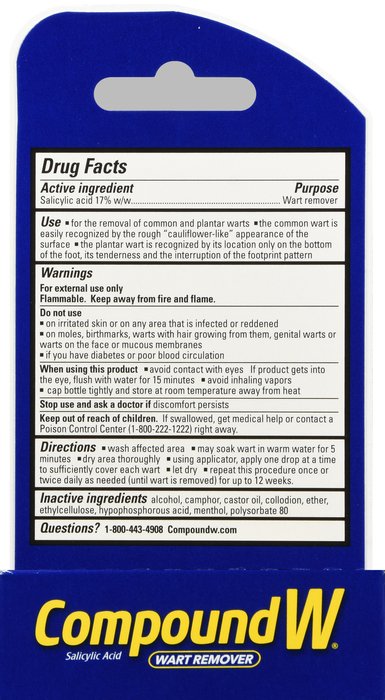 Compound W Liquid 0 31 Oz Case Of 12 By Medtech