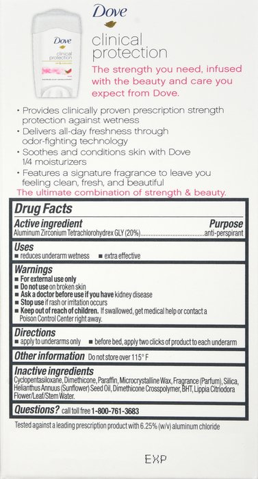 Dove Clinical Solid Revive 1.7Oz Case Of 12 By Unilever Hpc-USA