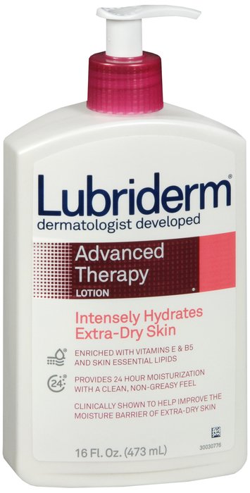 Lubriderm Lotion Advance Therapy 16 Oz Case Of 12 By J&J Consumer