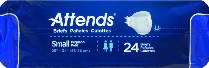 Attends BRIEF SMALL 4X24 CT