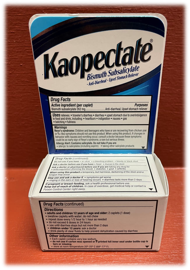 Case of 12-Kaopectate Caplet 28Ct