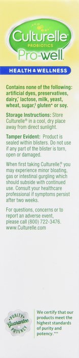 Case of 12-Culturelle Probiotic Health & Wellness Capsules - 30 Co
