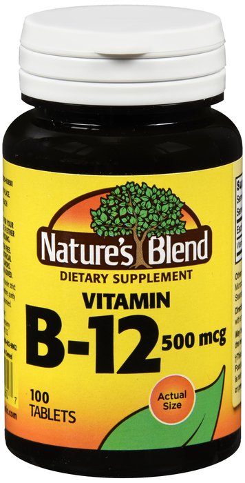 Case of 12-N/B Vit B-12 500 mcg Tab 100 By National Vitamin Co