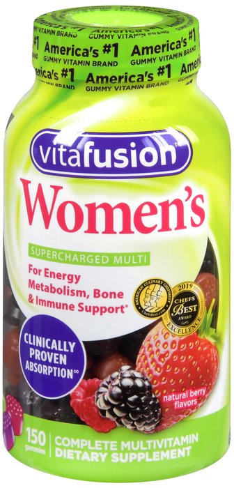 Case of 12-Vitafusion Women's Multivitamins Gummies 150 By Church & Dwight