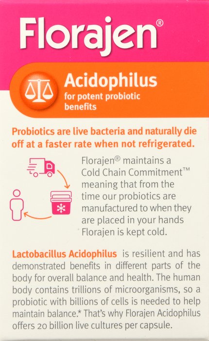 Florajen Acidophilus Capsule 60Ct
