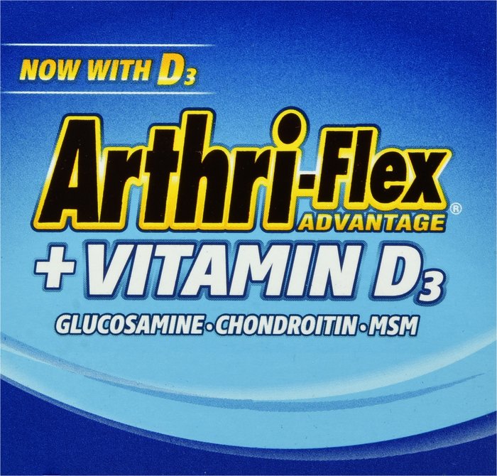 Case of 12-21st Century Arthri-Flex Advantage + Vitamin D3 Coated ...