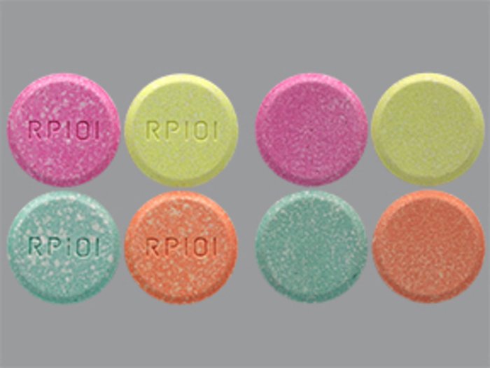 Case of 12-Cal-Gest Mult Flavor Chw 150 By Major Pharma/Rugby Gene