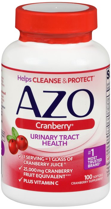 Case of 24-AZO Maximum Strength Urinary Tract Health Cranberry Softgels ...
