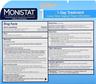 Monistat 1 Miconazole Combo Ovule/Cream 0.32 Oz by Medtech