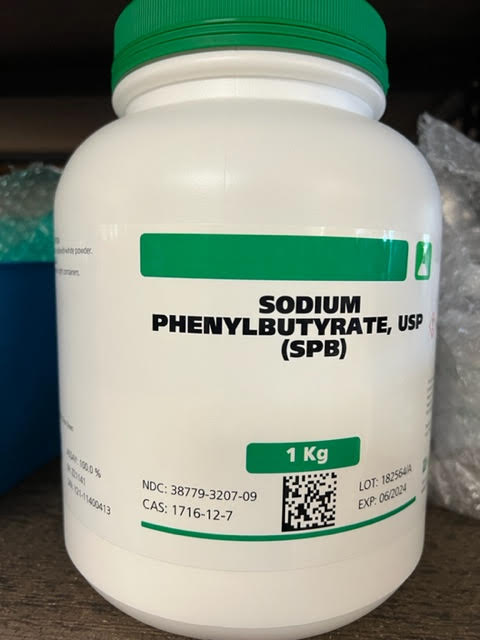 Rx Item-Sodium Phenylbutyrate 100% Powder(Non-Sterile Pharma Grade 1000gm