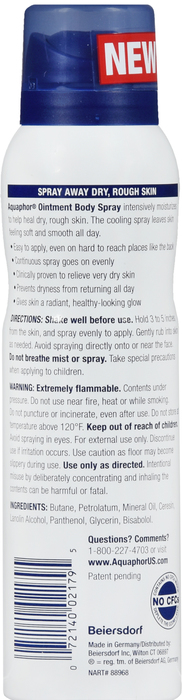 Aquaphor Ointment Body Spray 3.7Oz By Beiersdorf/Cons Prod