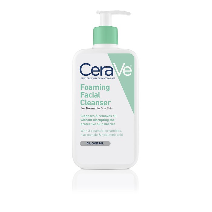 Cerave Foaming Facial Cleanser Liq 12 oz by Loreal-AM-17