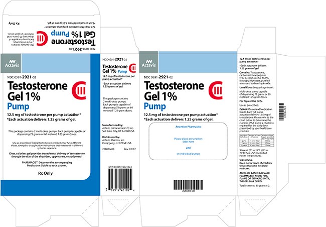 DEA- Cl3-Testosterone 0.01Gel 2X75 GM Pump by Teva Pharma U