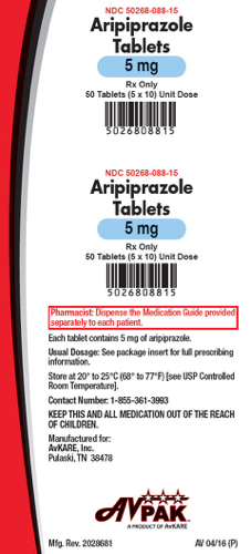 Rx Item-Aripiprazole 5MG 5X10 Tab by Avkare Pharma USA Gen Abilify