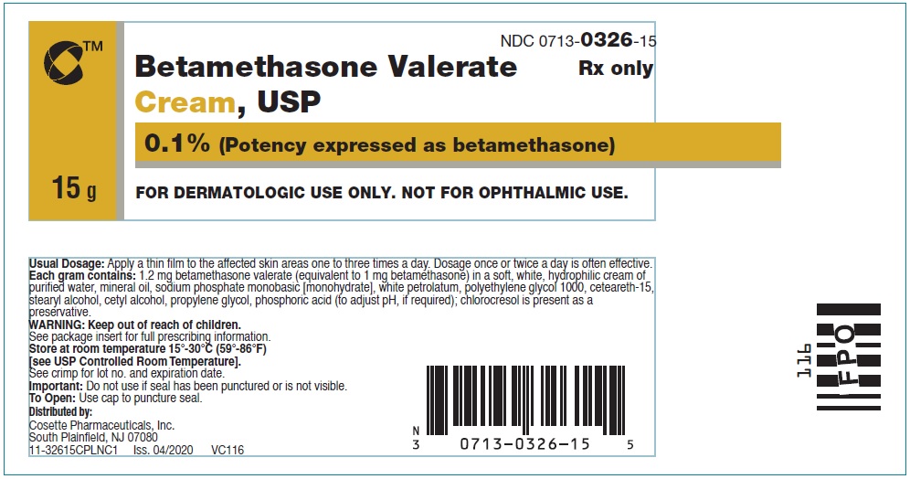 Rx Item-Betamethasone Valerate 0.1% 45 Gm Cream By Cosette Gen Valisone