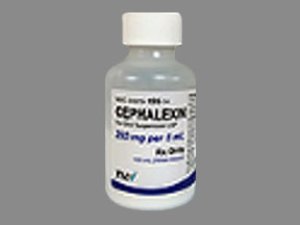 Rx Item-Cephalexin 250MG-5ML 100 ML Suspension by Twi International ...
