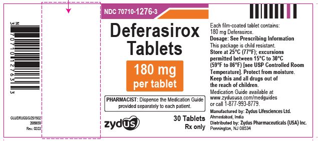 Rx Item-Deferasirox 180MG 30 Tab by Zydus Pharma USA Gen Jadenu