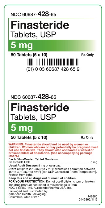 Rx Item-Finasteri AHP 5MG 50 Tab by American Health Packaging USA Gen ...