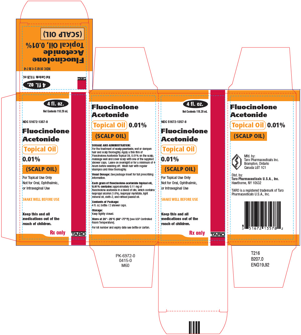 Rx Item-Fluocinolone 0 01% 118 28 ML SCALP Oil by Taro Gen Derma Soothe