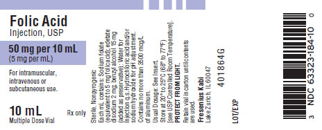 Rx Item-Folic Acid 5MG/ML 10 ML Vial by Fresenius Kabi Pharma USA