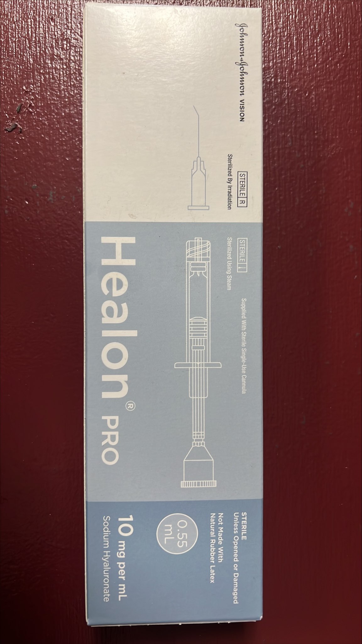 Rx Item-Healon Pro 0.55 ML SYG-KEEP REFRIG- by Advanced Medical Optics ...