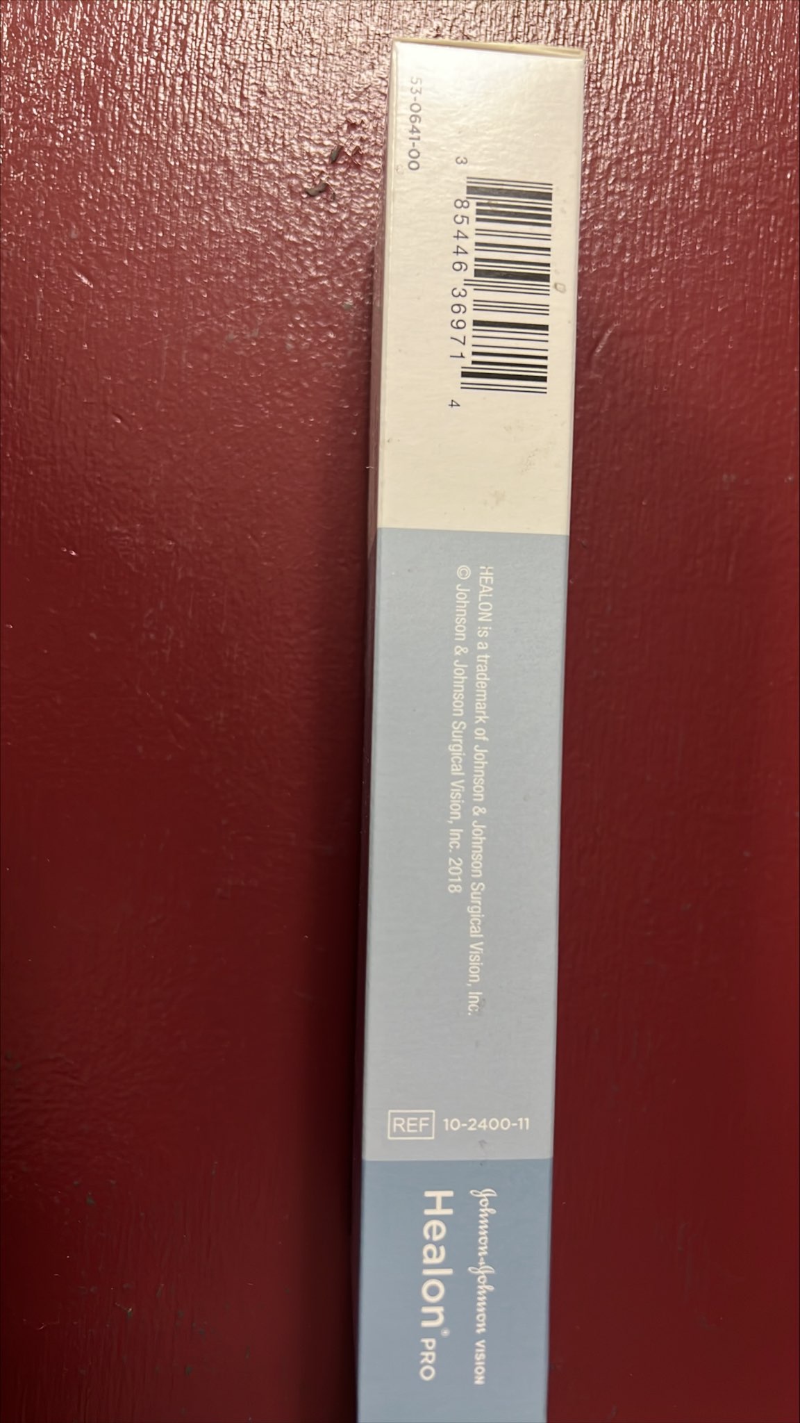 Rx Item-Healon Pro 0.55 ML SYG-KEEP REFRIG- by Advanced Medical Optics ...
