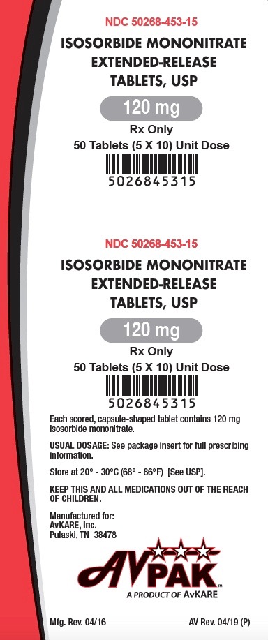 Rx Item-Isosorb Mn 120MG ER 50 Tab by Avkare Pharma USA Gen Imdur UD