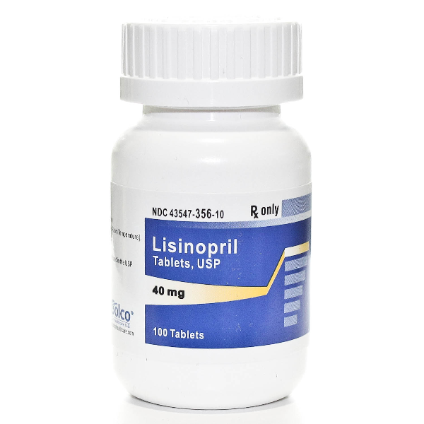 Rx Item-Lisinopril 40MG 100 Tab by Solco Pharma USA