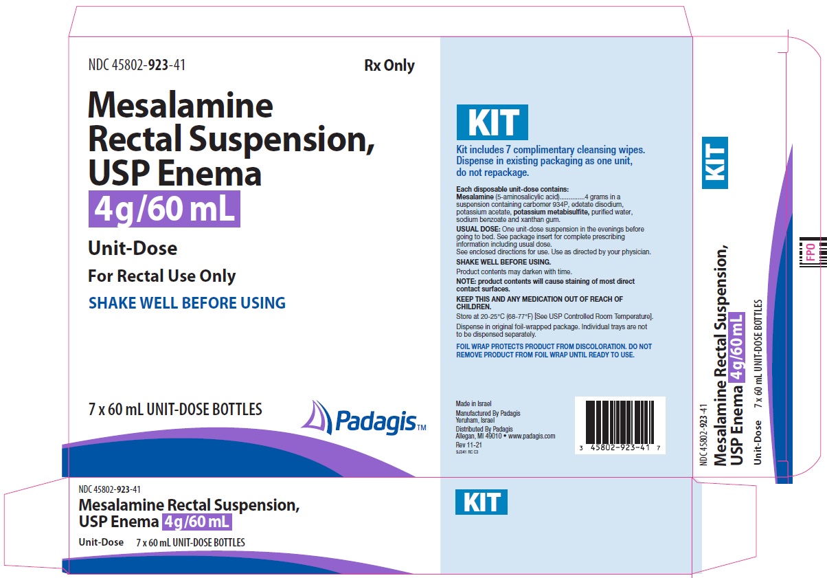 Rx Item-Mesalamine 4G/60ML Kit by Perrigo Pharma USA Gen Rowasa