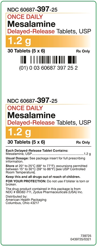 Rx Item-Mesalamine AHP 1.2GM DR 30 Tab by AHP Gen Lialda