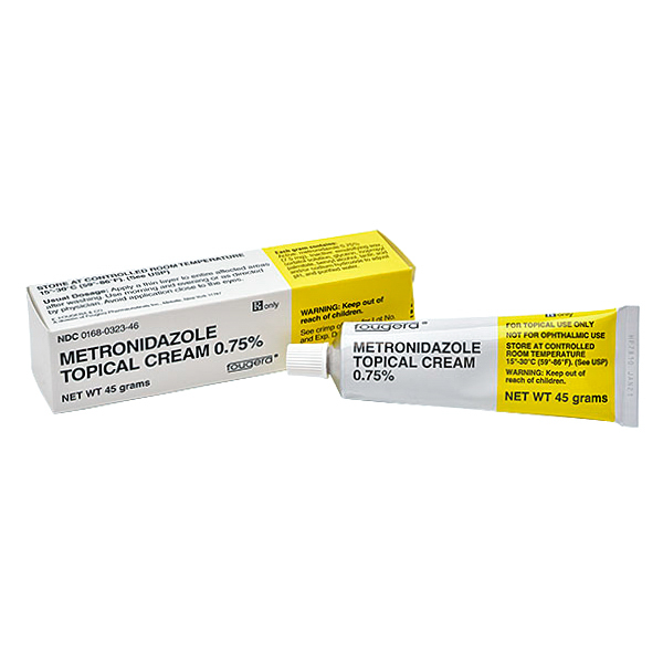 Rx Item-Metronidazole 0.75% 45 GM Cream by Fougera Pharma USA Gen ...