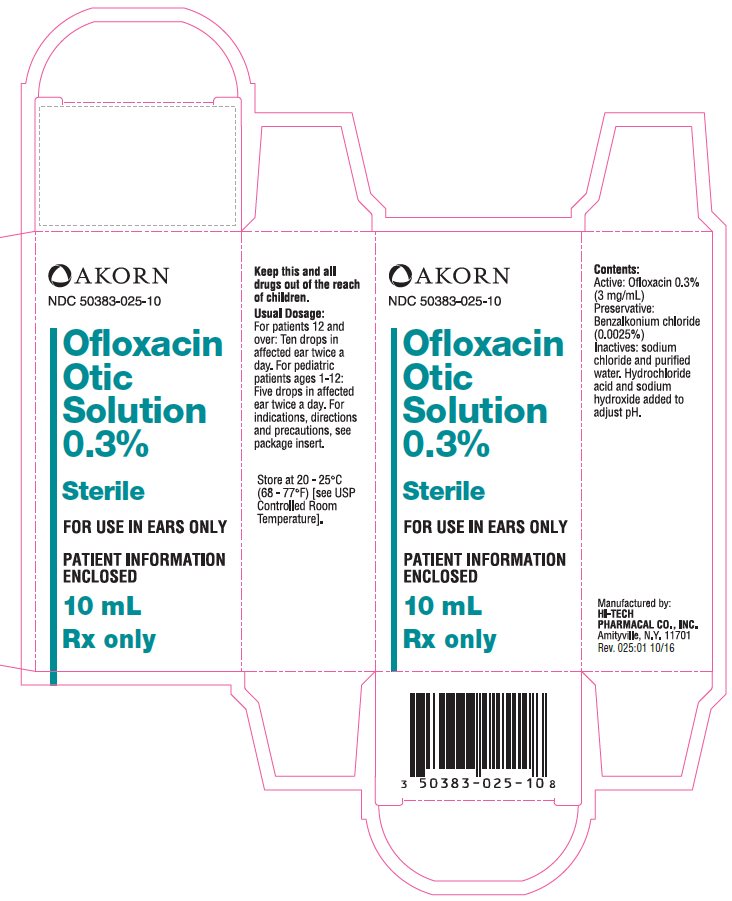 Rx Item-Ofloxacin 0.3% Otic 10 ML Sol by Akorn Pharma USA Gen Floxin