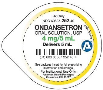 Rx Item-Ondansetron UD 4MG/5 ML 30X5 ML Sol by American Health ...