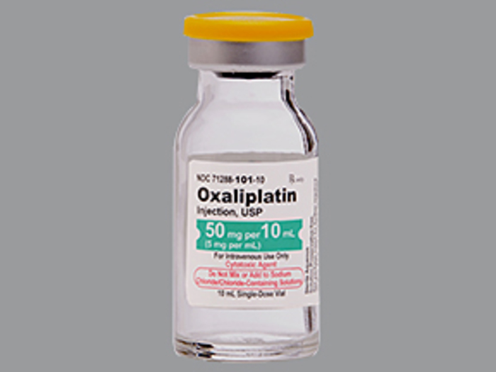Rx Item-Oxaliplatin 50MG 10 ML Single Dose Vial by Meitheal Gen Eloxatin
