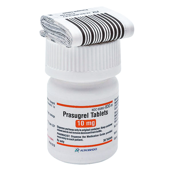 Rx Item-Prasugrel 10MG 30 Tab by Aurobindo Pharma USA gen Effient