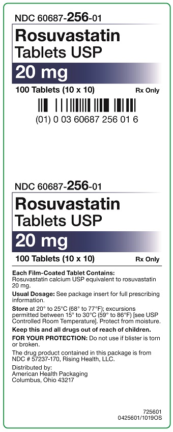 Rx Item-Rosuvastatin 20Mg 100 Tab By Ahp Gen Crestor