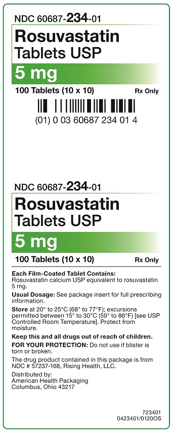 Rx Item-Rosuvastatin 5Mg 100 Tab By Ahp Usa Gen Crestor