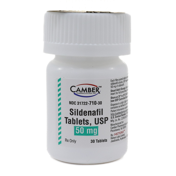 Rx Item-Sildenafil 50Mg 30 Tab By Camber Pharma USA Gen Viagra