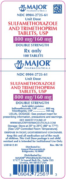 Rx Item-Sulfamethoxazole-Trimethoprim 800-160 Mg 100 Tab By Major ...