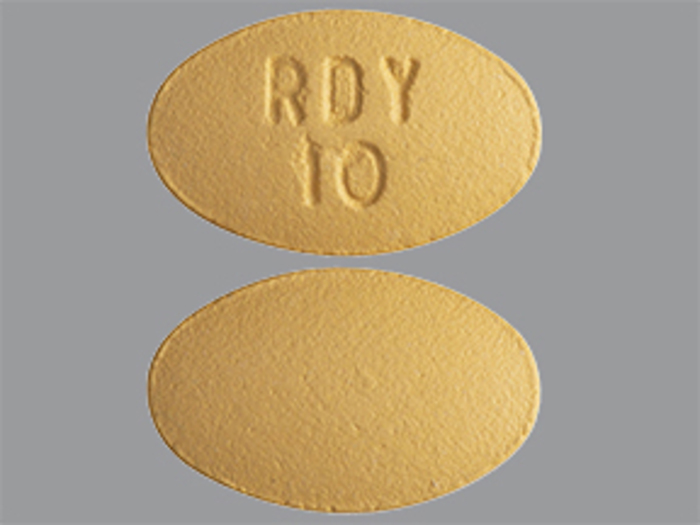 Rx Item-Tadalafil 10MG 30 Tab by DR Reddys Lab USA Gen Ciali