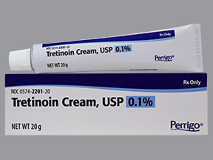Rx Item-Tretinoin 0.1% 20 Gm Cream By Perrigo Pharma USA Gen Retin A
