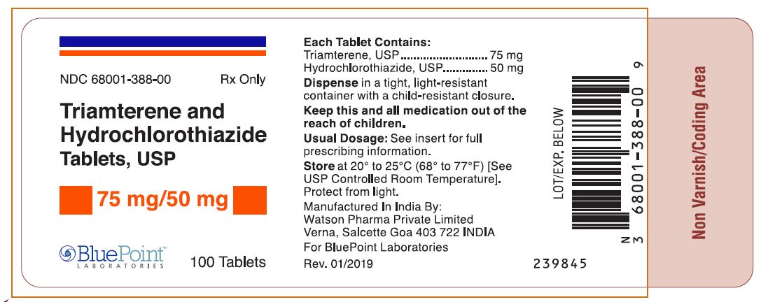 Rx Item-Triamterene-Hctz 37.525 MG 100 Tab by Bluepoint Pharma USA