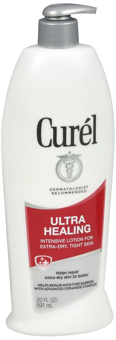 Pack of 12-Curel Lotion Ultra Healing 20Oz By Kao Brands Company