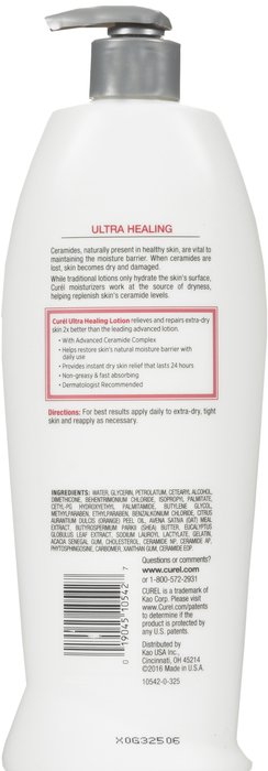 Pack of 12-Curel Lotion Ultra Healing 20Oz By Kao Brands Company