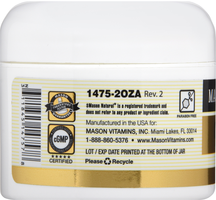 Collagen Beauty Cream 2Oz By Mason Distributors Inc