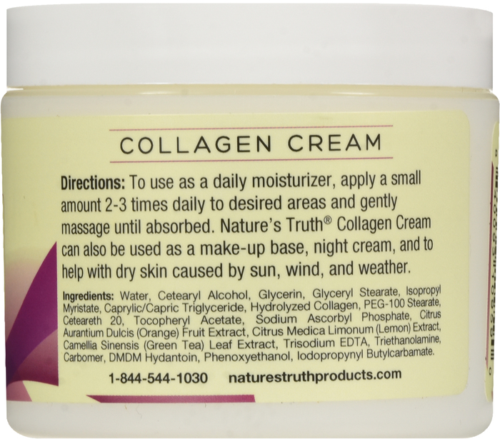 Collagen Cream 4Oz Nat Tru By Nature'S Truth Vitamins