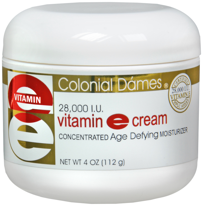 Colonial Dames Vitamin E Cream 28000Iu 4Oz