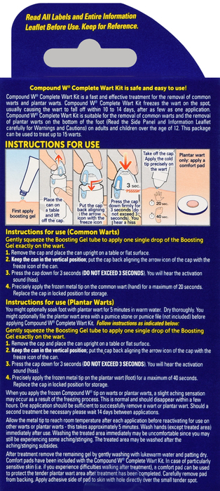 Compound W Complete Wart Kit By Medtech