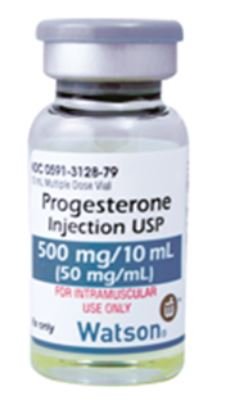 Progesterone Injection 50mg/mL, 10mL By Actavis